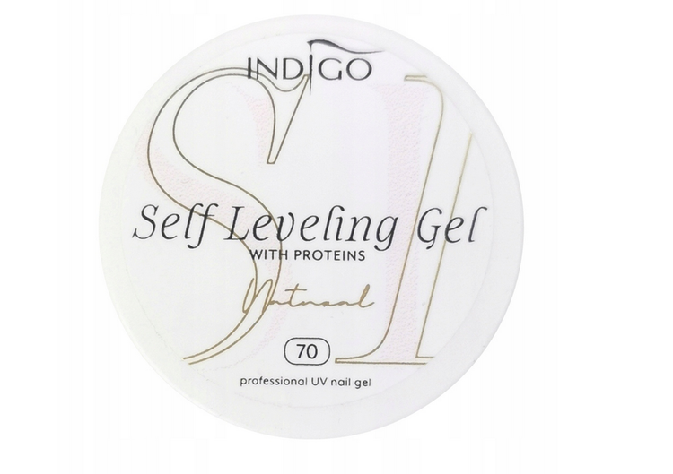Indigo Self Leveling Gel 70 Natural 15ml | Zamondo.pl